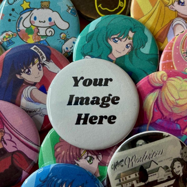 Custom Buttons - Etsy