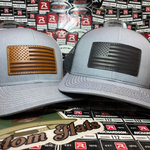 US American Flag Trucker Hat USA Mesh Snapback Cap | Etsy