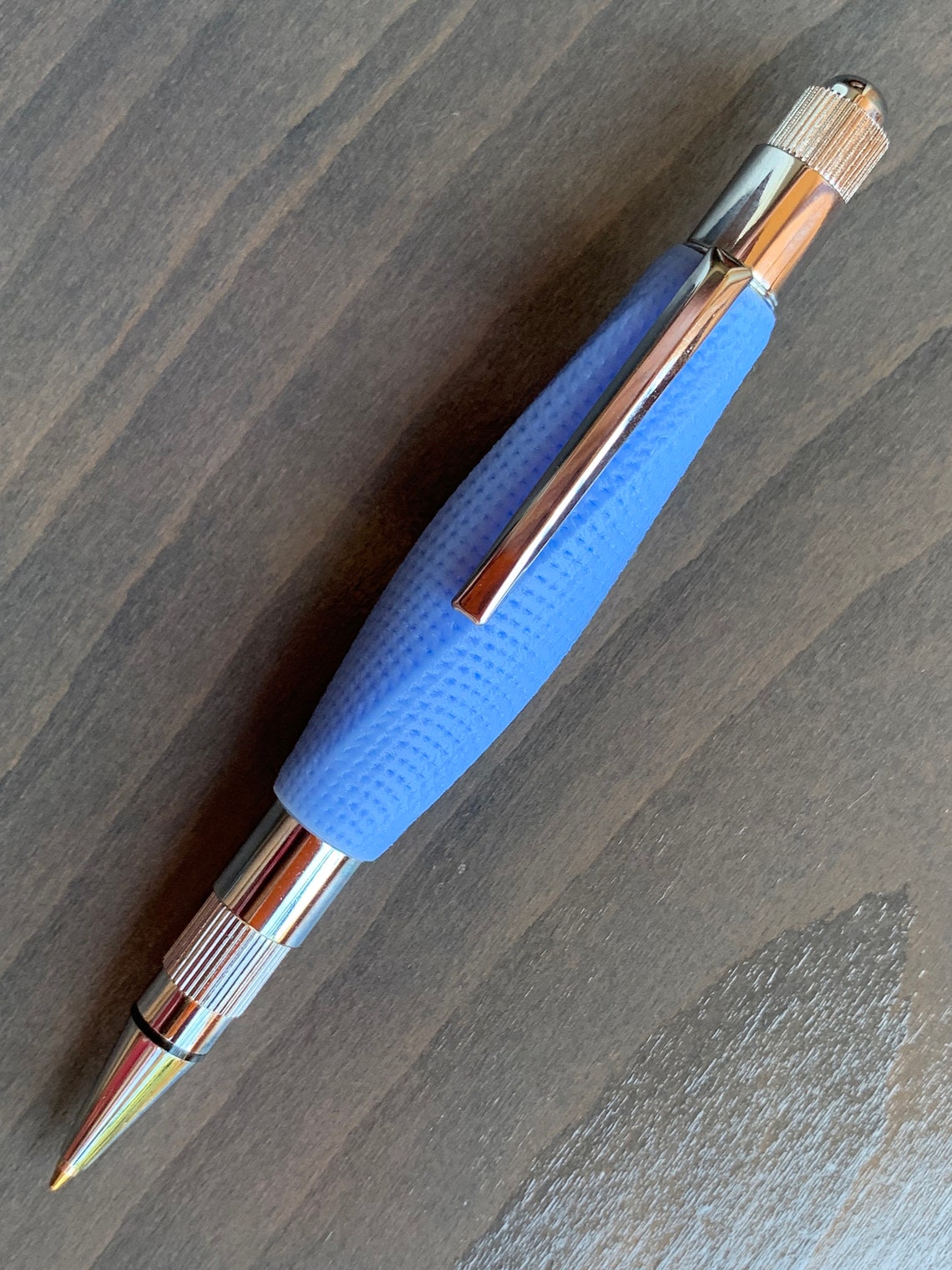Stratus Quiet Click Ballpoint Pen Chrome Luxury Designer | Etsy