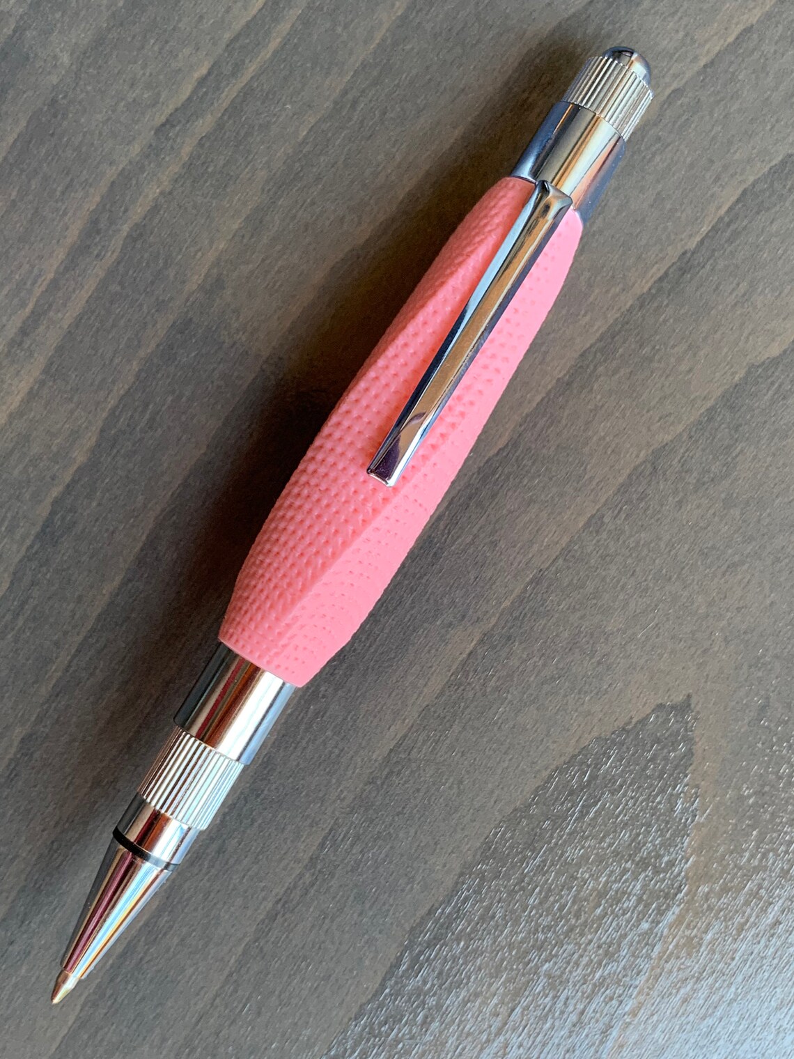 Stratus Quiet Click Ballpoint Pen, Chrome -- Luxury Designer Pen (pink ...