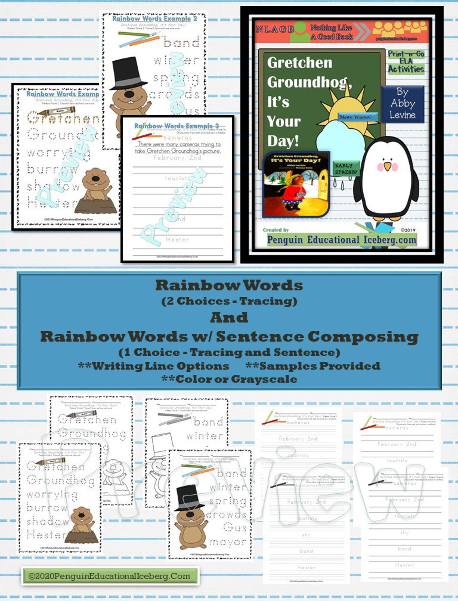 Abby Levine's gretchen Groundhog It's Your - Etsy