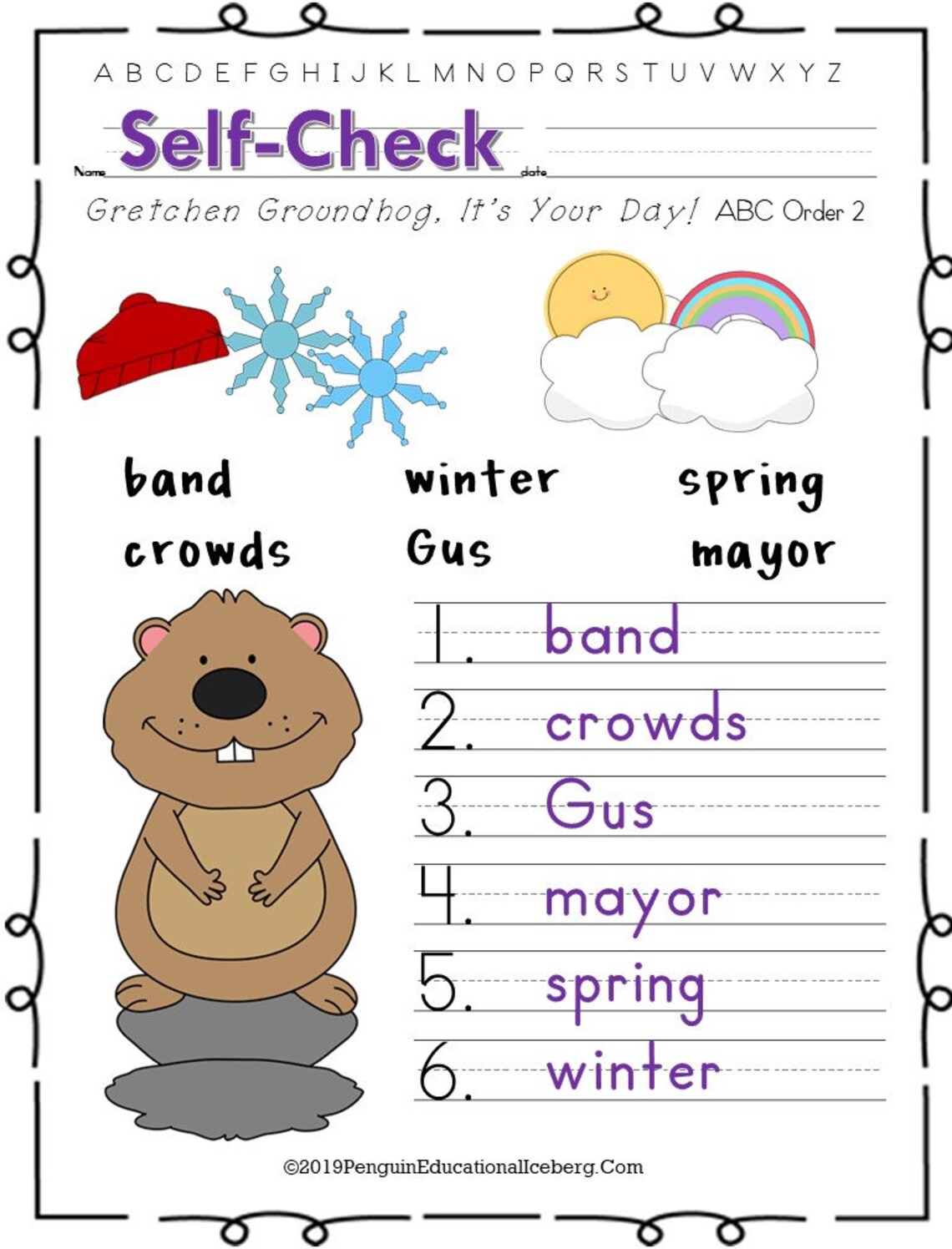 Abby Levine's gretchen Groundhog It's Your - Etsy