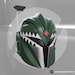 Green Power Ranger Inspired Mandalorian Helmet STL Digital File - Etsy