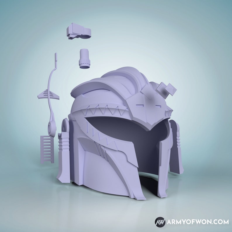 Green Power Ranger Inspired Mandalorian Helmet - Gen 2 - Etsy