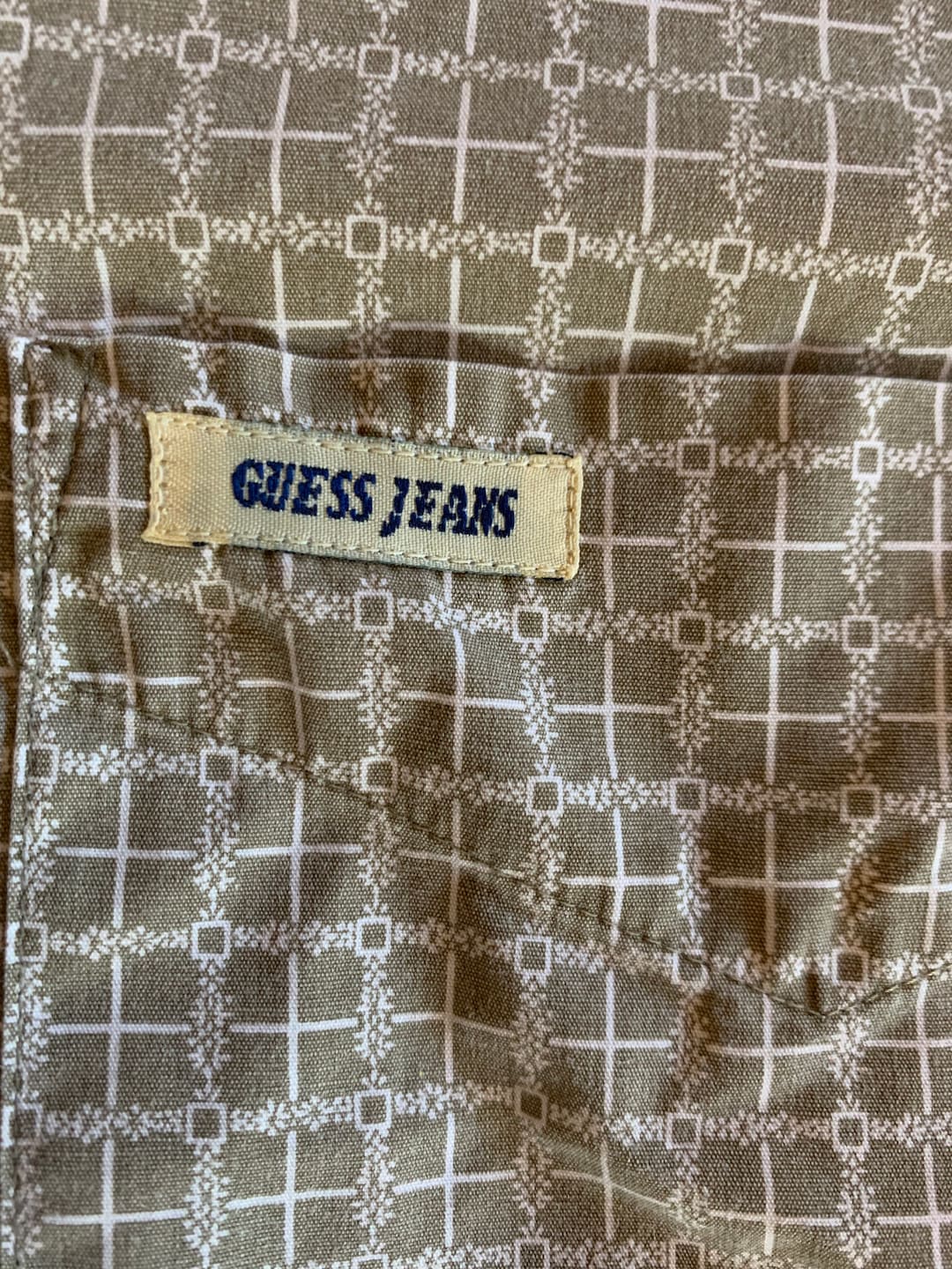 Vintage Guess Button-up - Etsy
