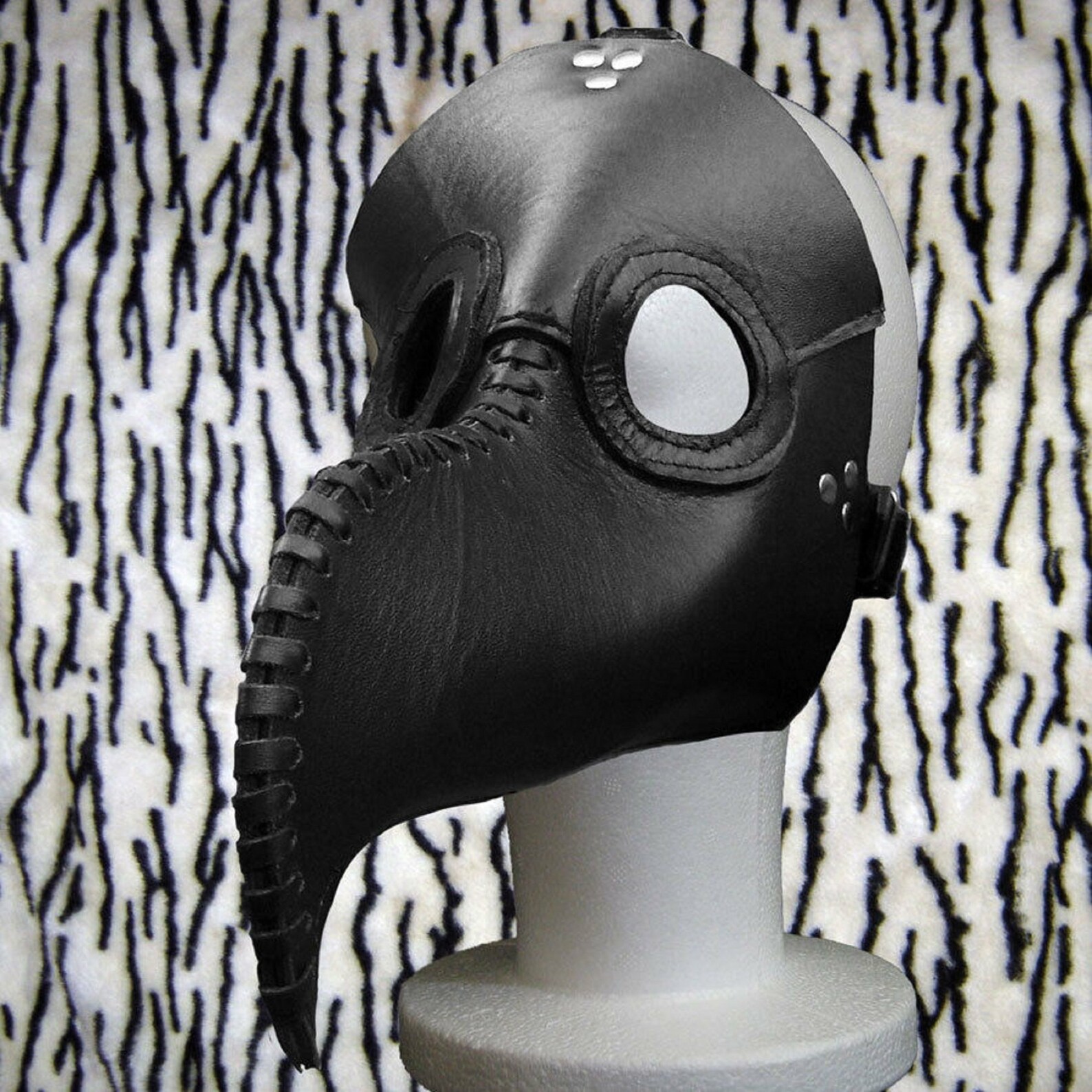 Real Genuine Leather Bird Beak Mask Cosplay Masquerade Theme | Etsy