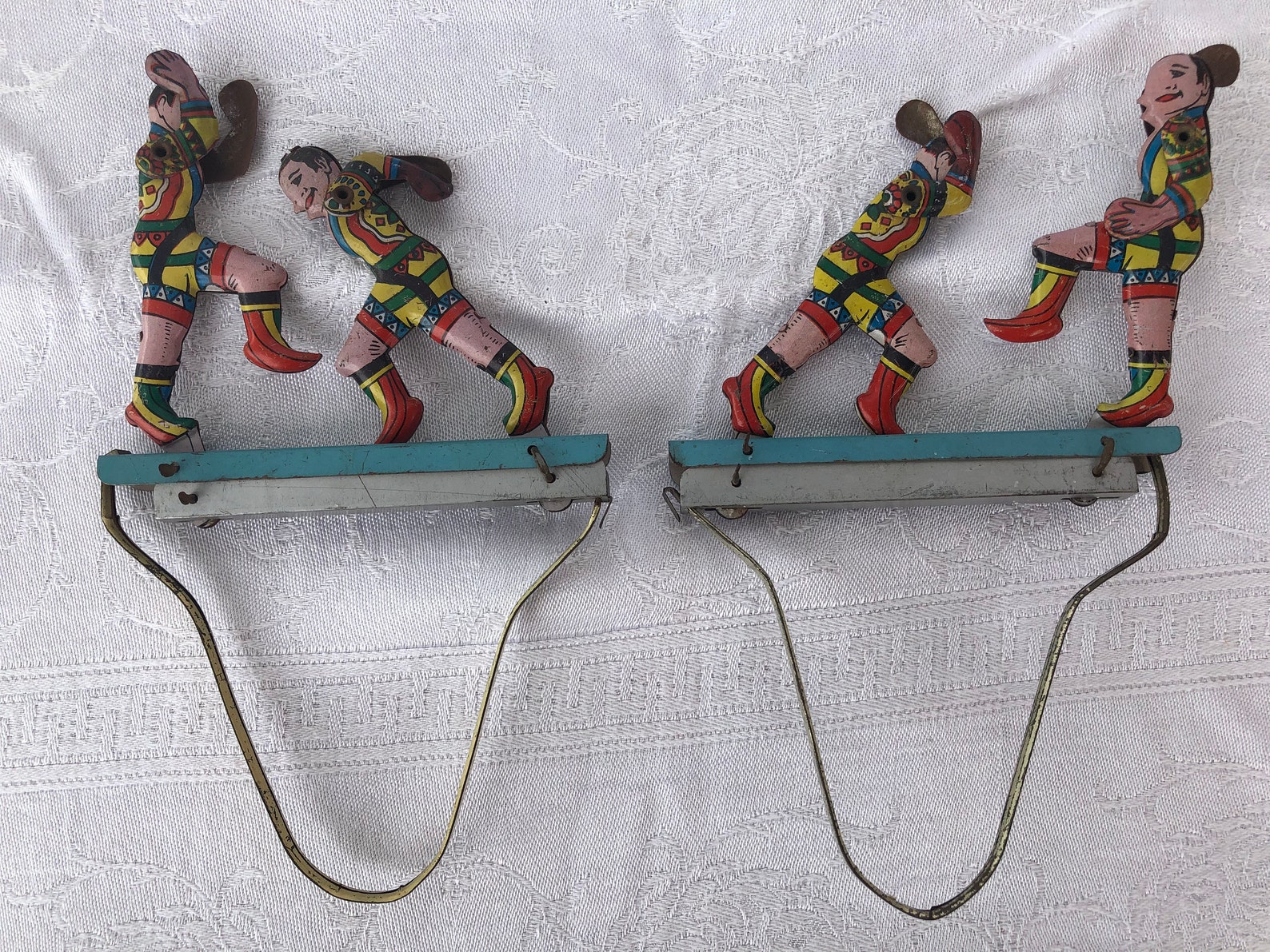 Vintage Tin Boxing Match Toy Made in India in the 70's | Etsy