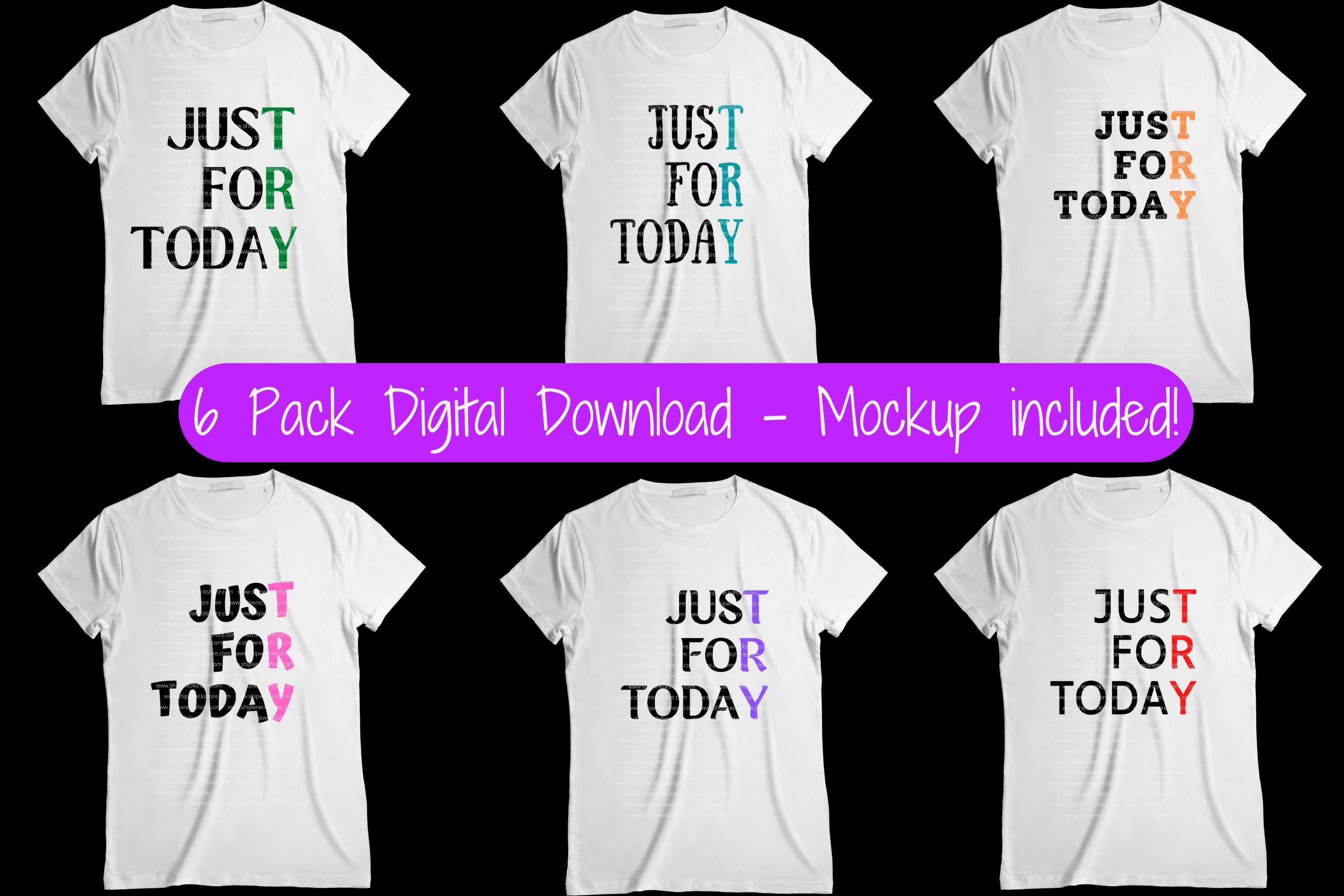 Just for Today Bundle!- PNG | SVG | Pdf Print | JPG - Etsy