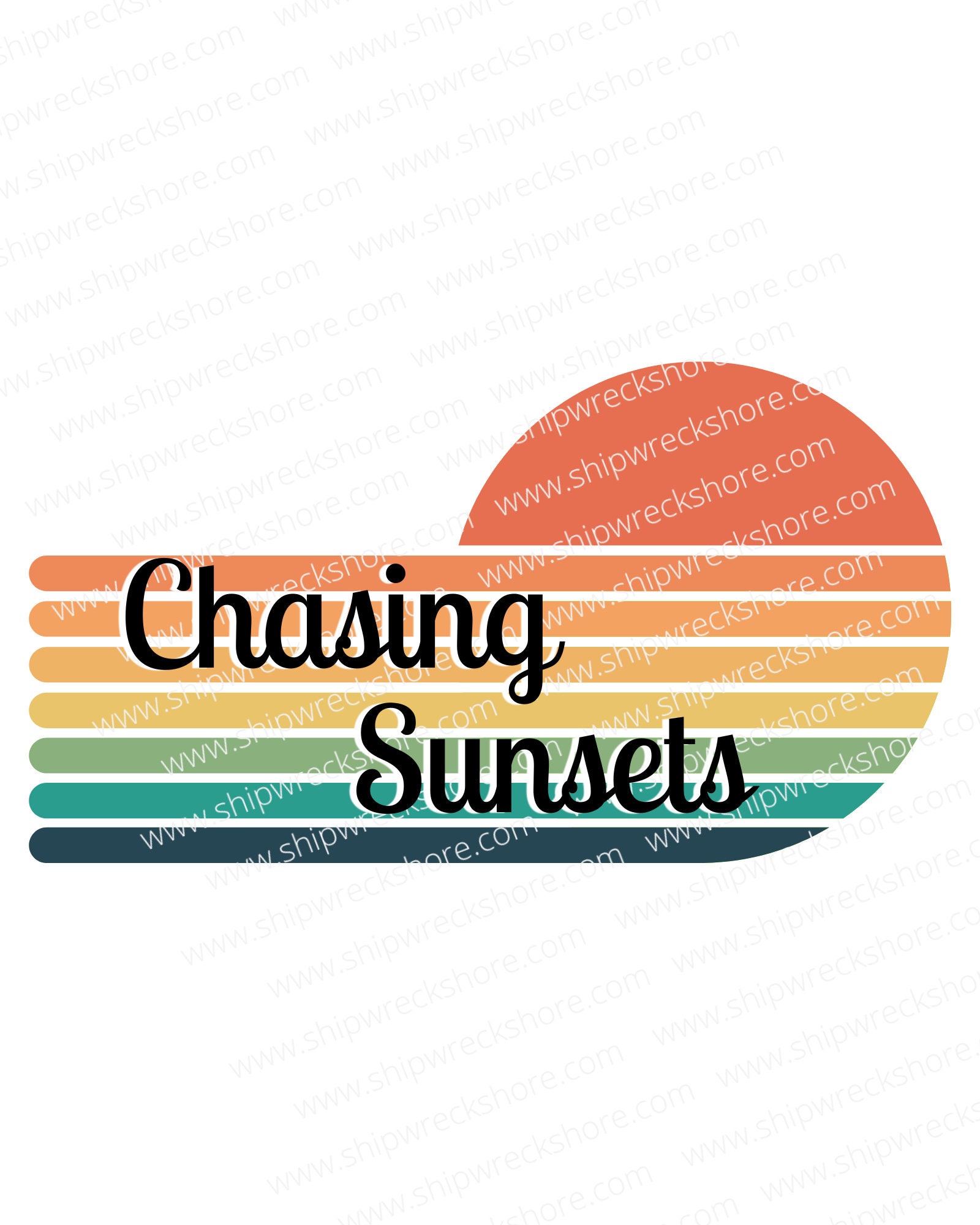 Chasing Sunsets SVG PNG JPG Mock-up Included - Etsy