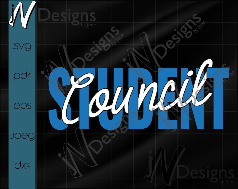 Student Council SVG. Stuco EPS. School Group Template. Student Council ...
