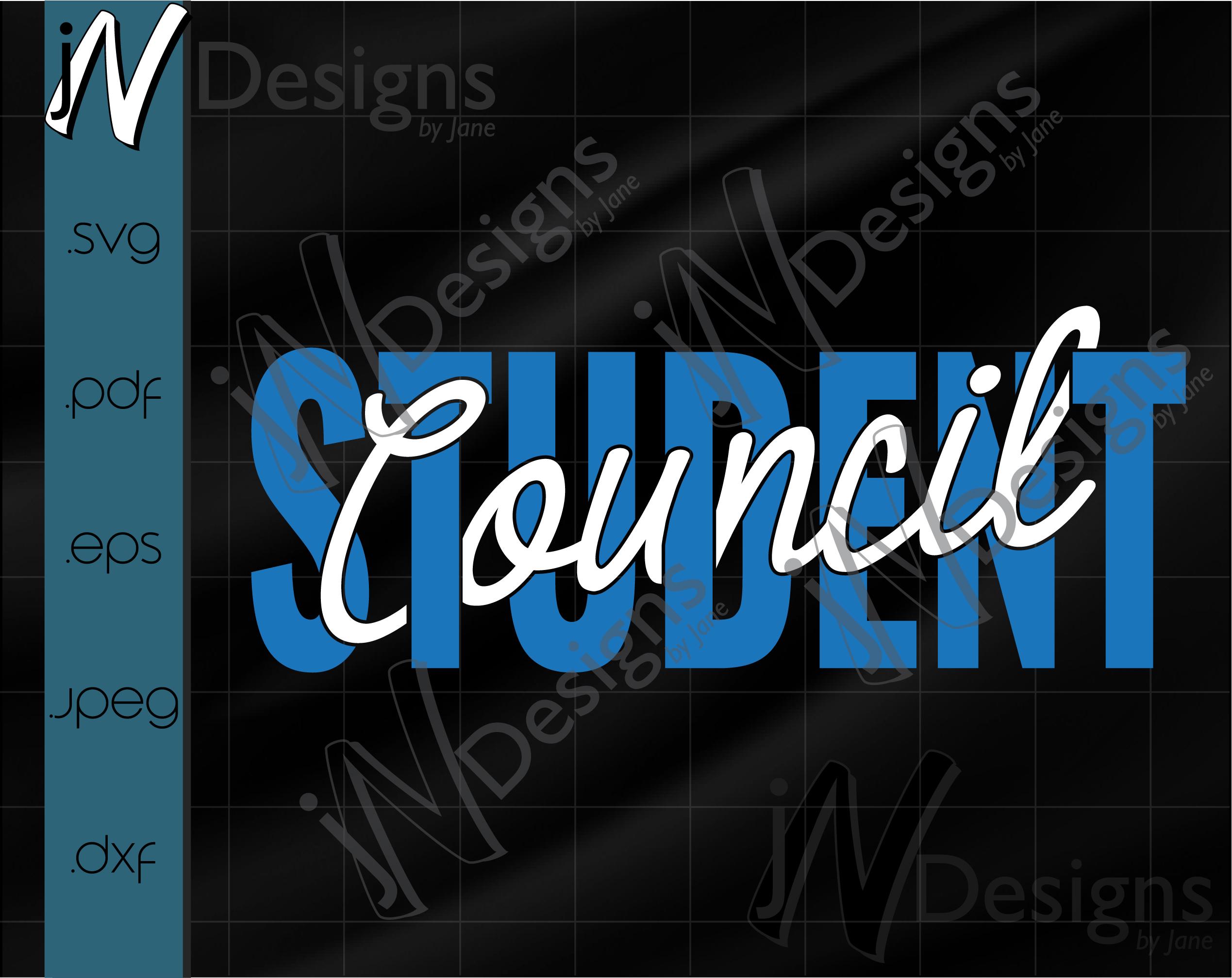 Student Council SVG. Stuco EPS. School Group Template. Student Council ...