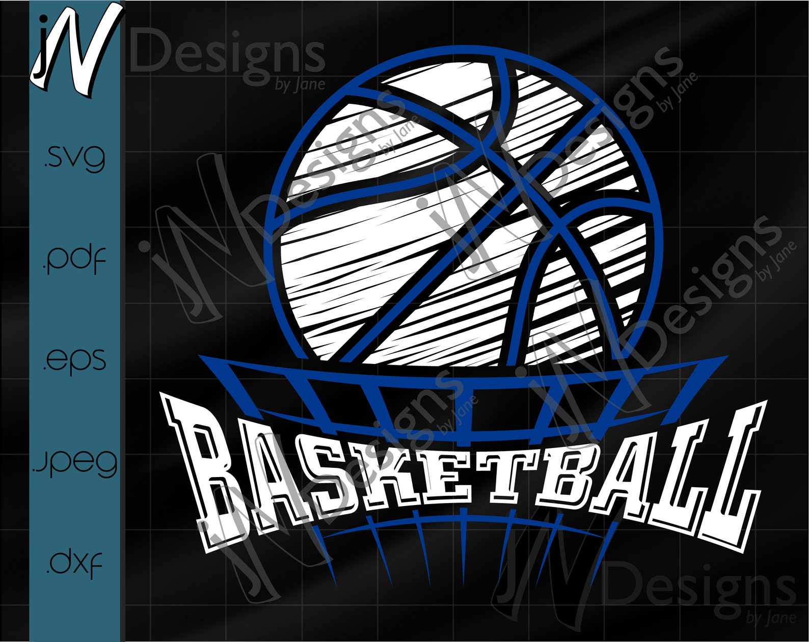 Basketball SVG. Basketball Team PDF. Mascot Basketball EPS. Basketball ...