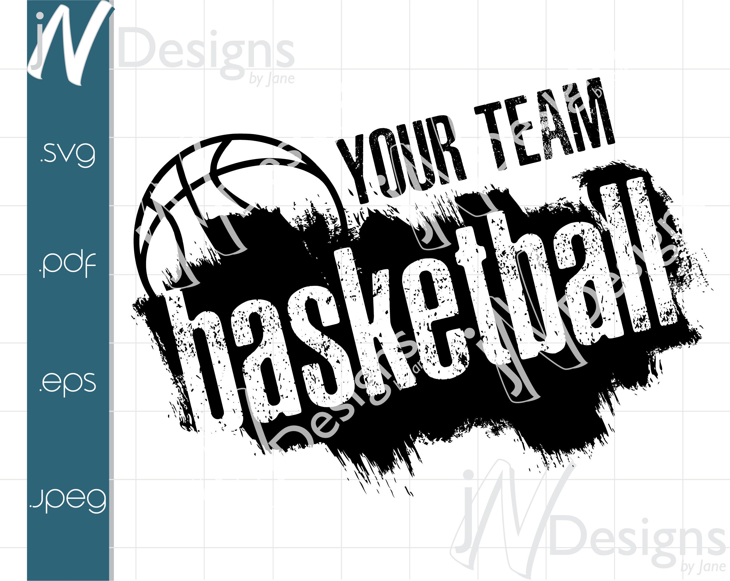 Basketball SVG. Basketball Player EPS. Basketball Team PDF. Basketball ...