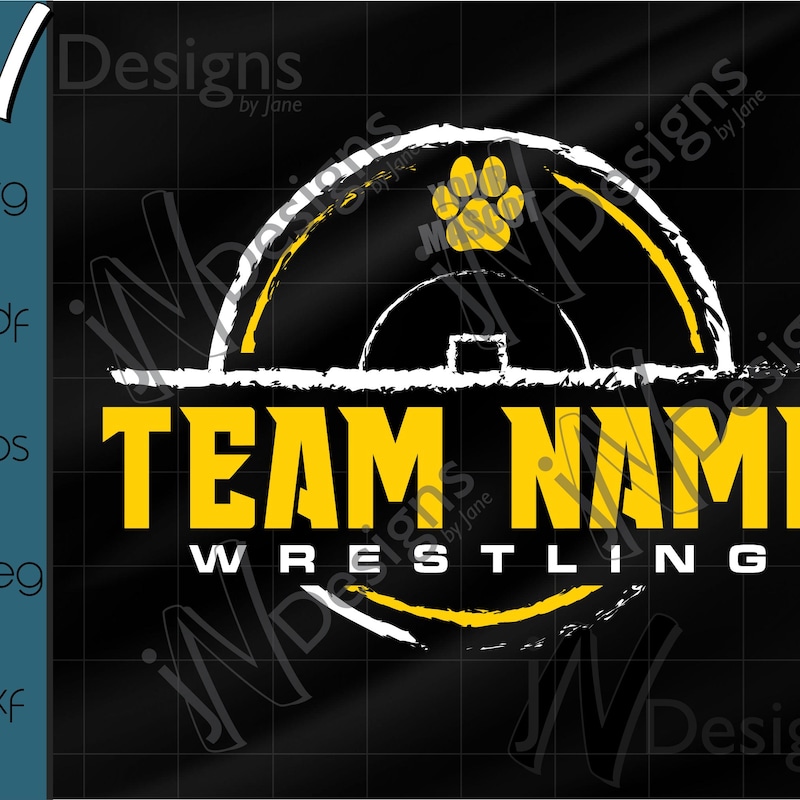 Girl Wrestling Logo Png - Etsy