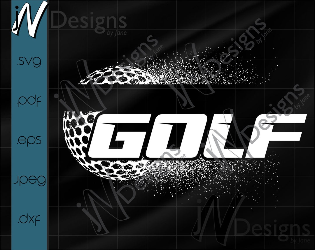 Golf Template SVG. Golf Team PDF. School Spirit EPS. School Golf ...