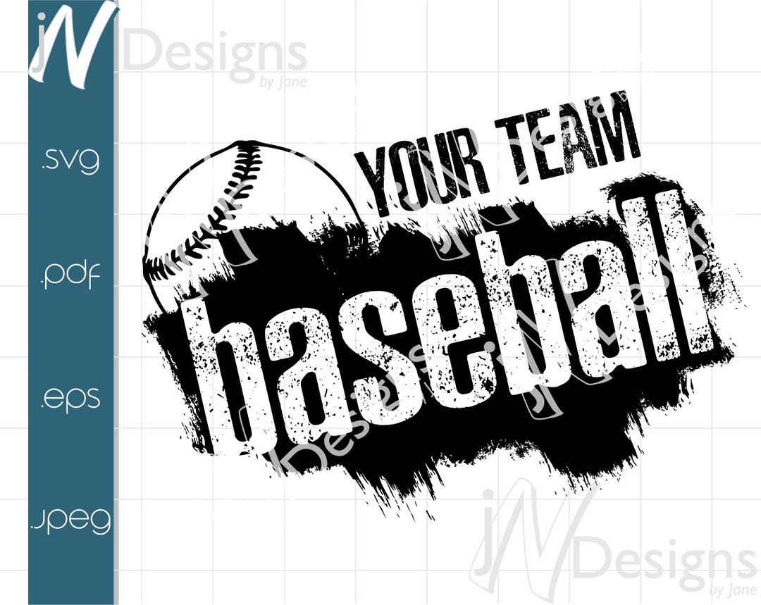 Baseball SVG. Baseball Team EPS. Baseball Player Template. Baseball ...