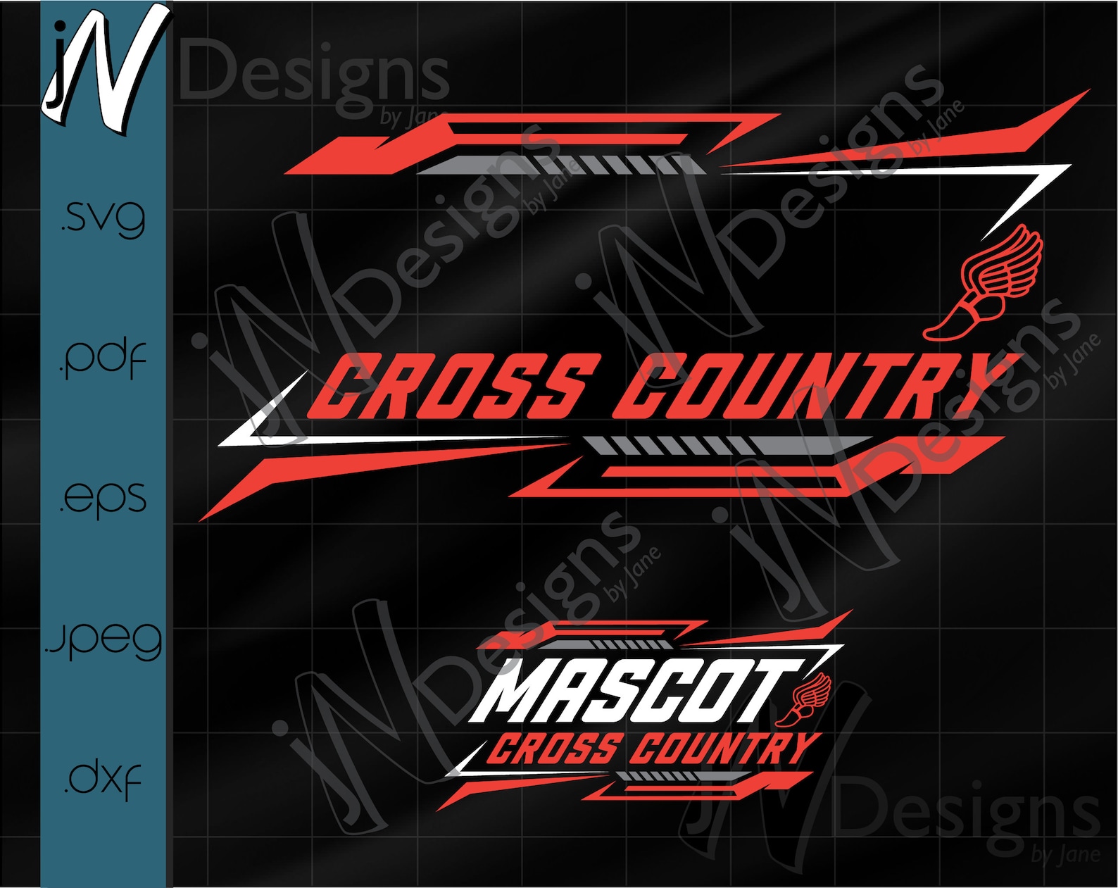 Cross Country SVG. Cross Country Template PDF. XC Digital File. Running ...