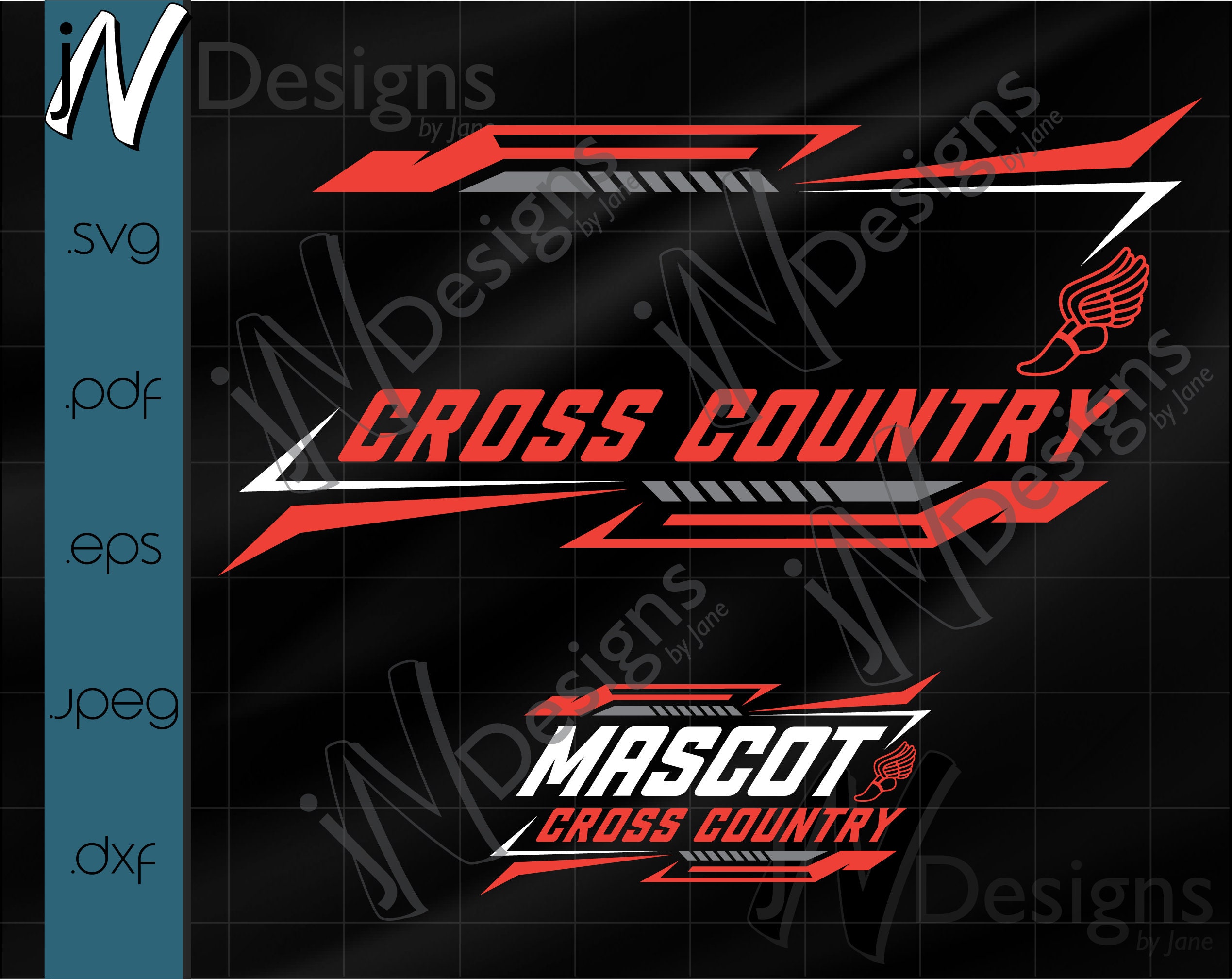Cross Country SVG. Cross Country Template PDF. XC Digital File. Running ...