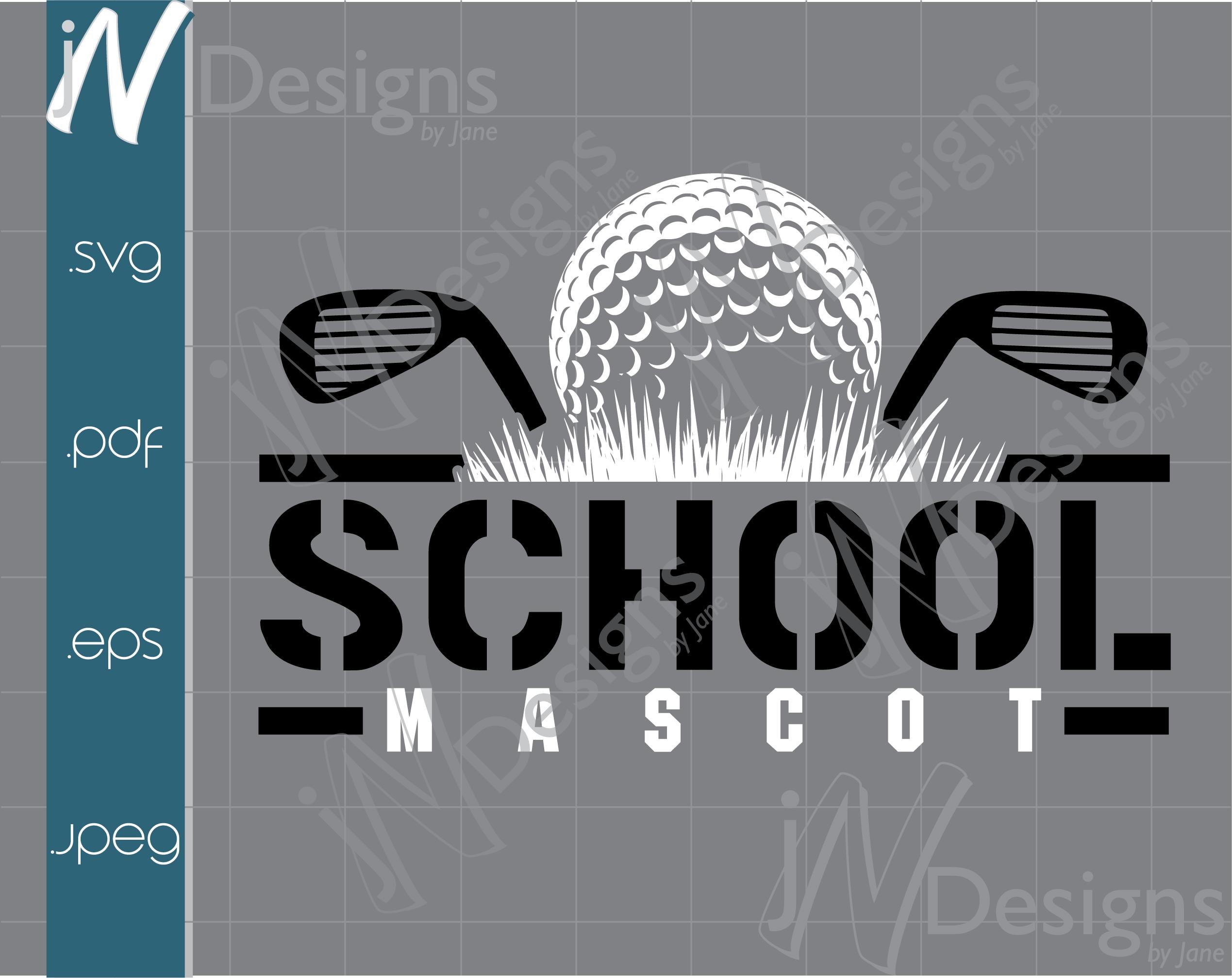 Golf Template SVG. Golf Team PDF. Golf Club EPS. School Golf Digital ...