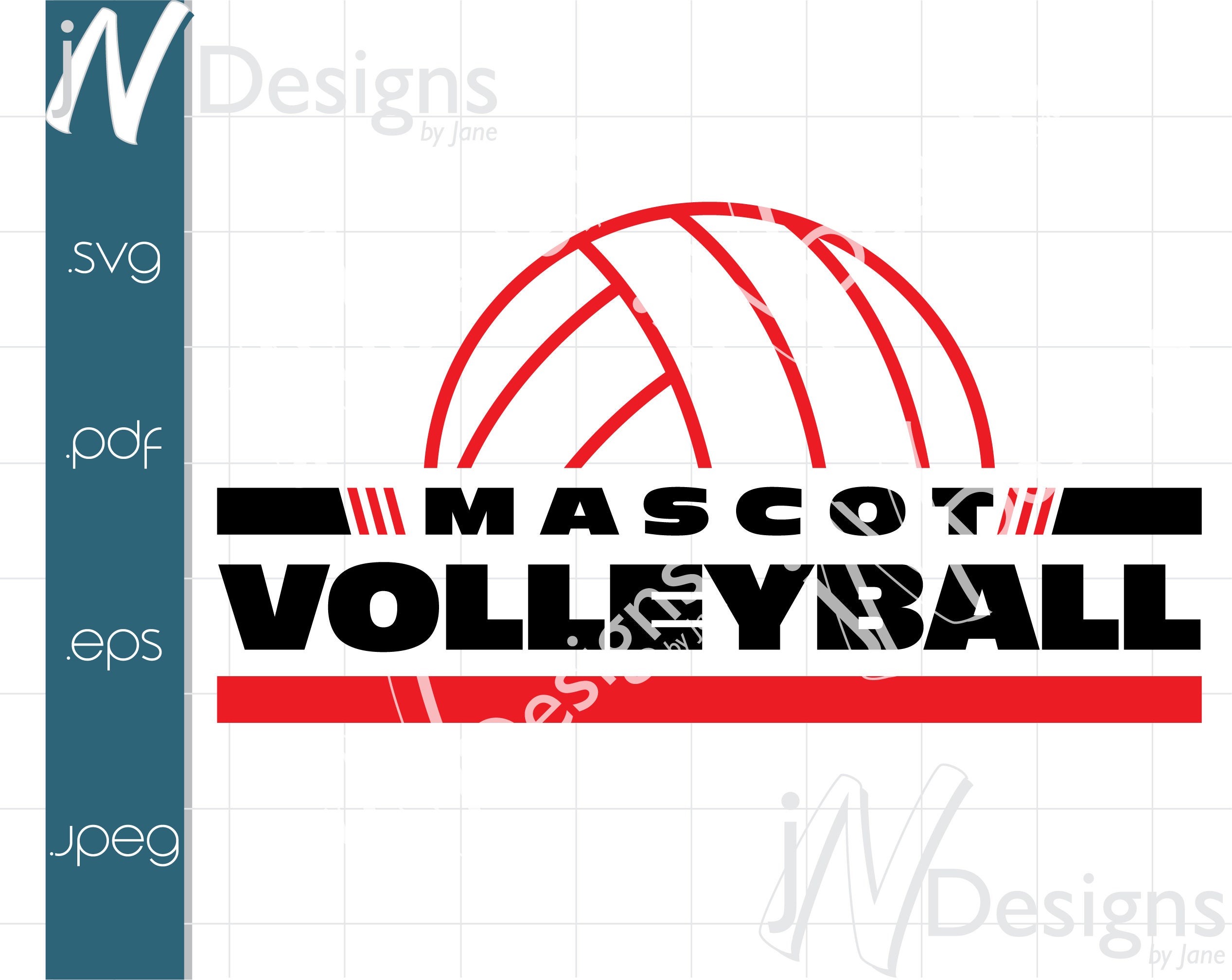 Volleyball SVG. Volleyball Player EPS. Volleyball Team PDF. Volleyball ...