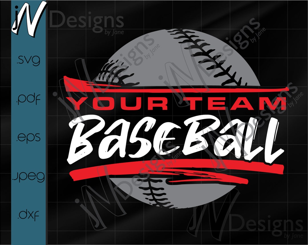 Baseball SVG. Baseball Team PDF. Baseball EPS. Baseball Digital File ...