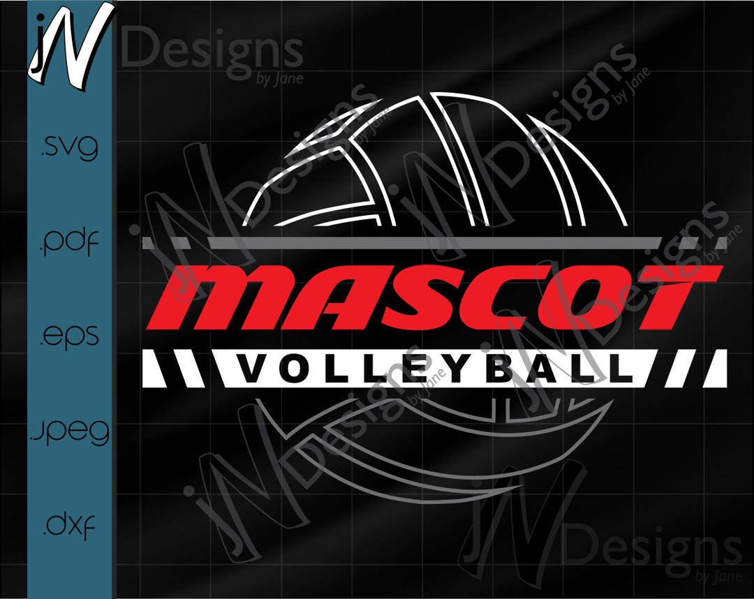 Volleyball Team SVG. Personalized Volleyball EPS. Custom Volleyball PDF ...