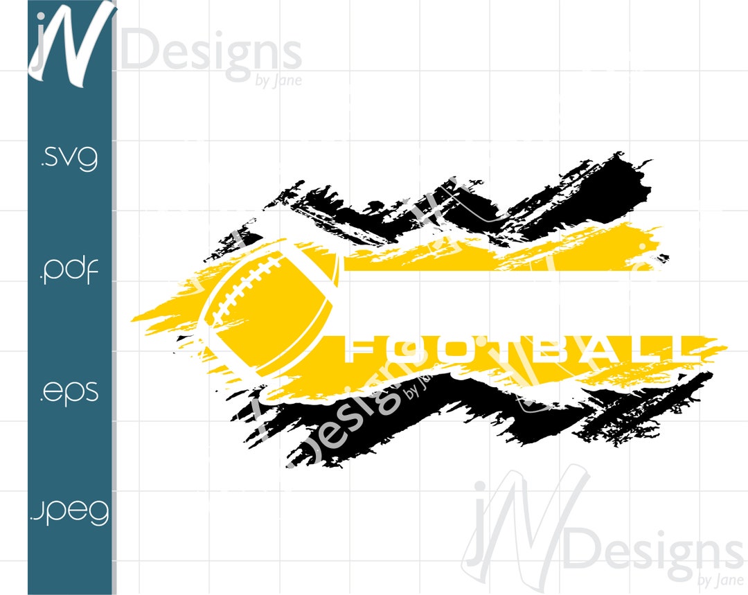 Football SVG. Football Team PDF. Football EPS. Football Digital File ...