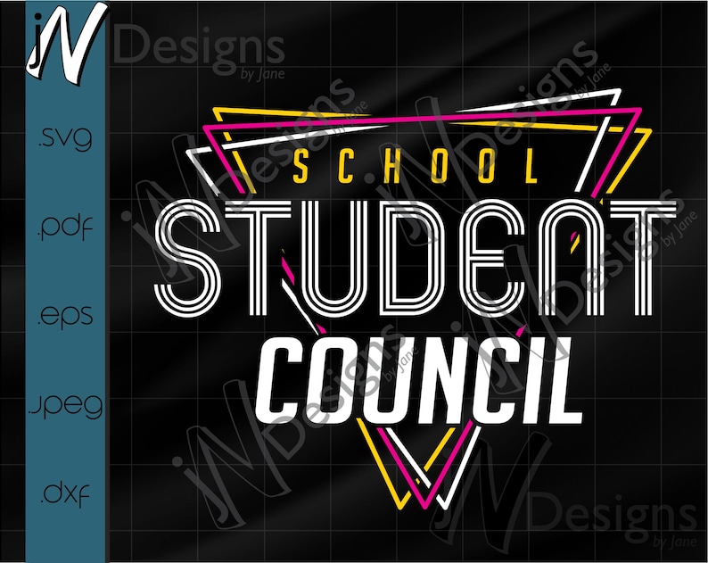 Student Council SVG. Stuco EPS. School Group Template. Student Council ...