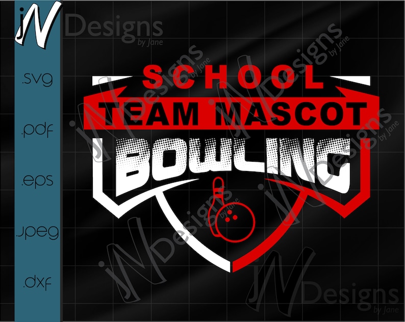 Bowling SVG. Bowling Team EPS. Competitive Bowling Template. Bowler ...