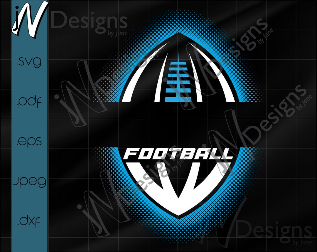Football SVG. Football Team EPS. Football Player Template. Football ...