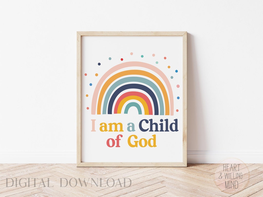 LDS Primary CTR, Lds Baptism Gift, Lds Kids Quote, Christian Prints, Lds Printable Quote, Lds ...