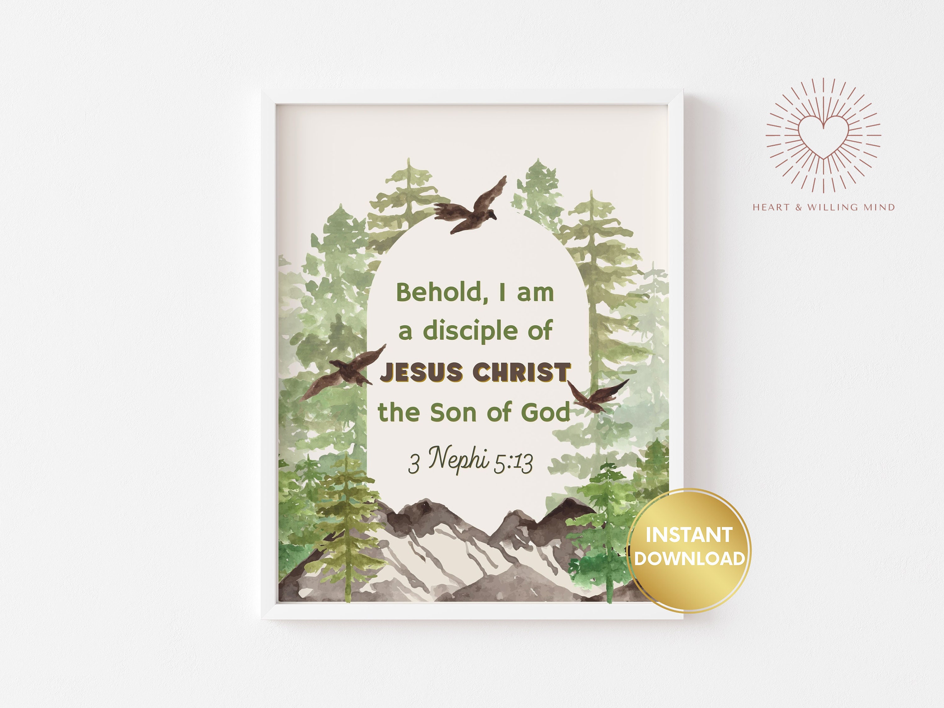 Disciple of Christ Lds 2024 Theme, LDS Mutual Poster, 2024 Lds Youth ...