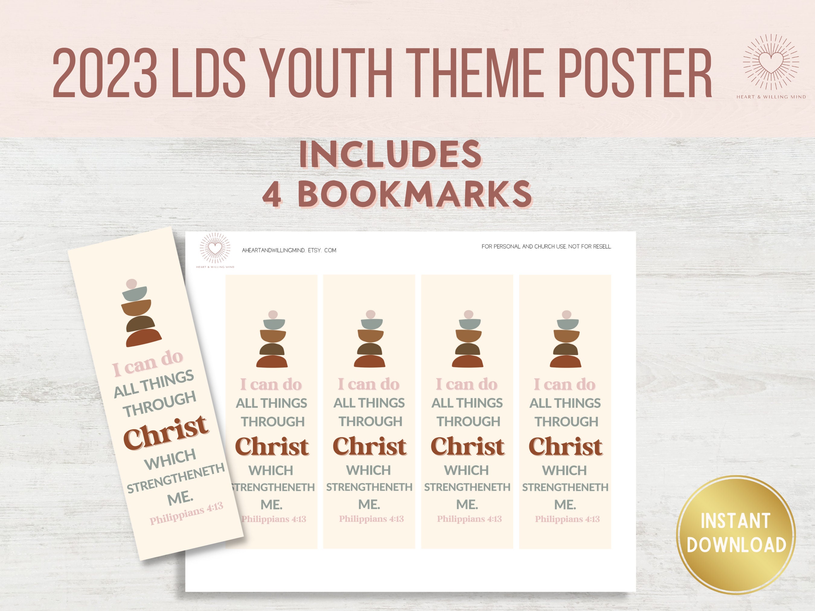 I Can Do All Things Lds Theme 2023 Lds Youth Theme LDS - Etsy