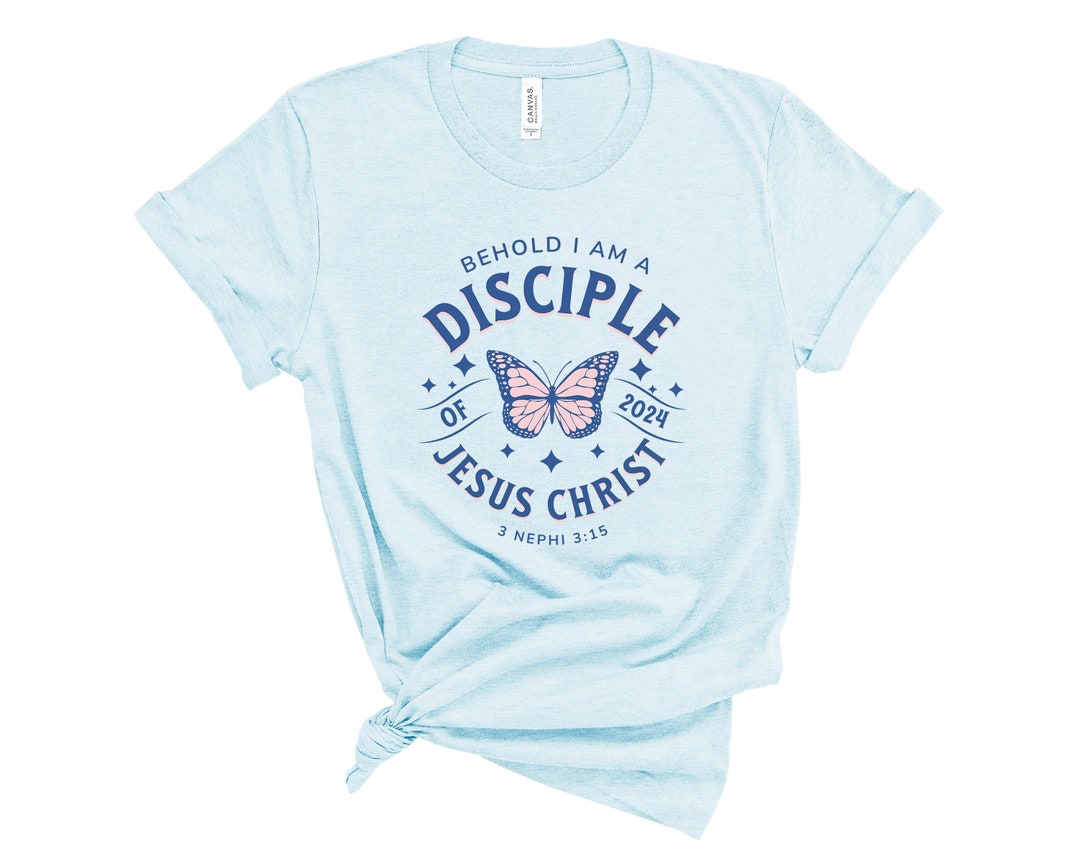 Disciple of Christ 2024 Lds Youththeme, Lds Gifts, YW Girls Camp Shirt ...