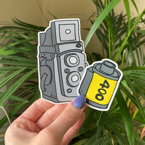 Sticker, Vinyl Stickers, Photography, Camera Stickers; Vintage Cameras ...