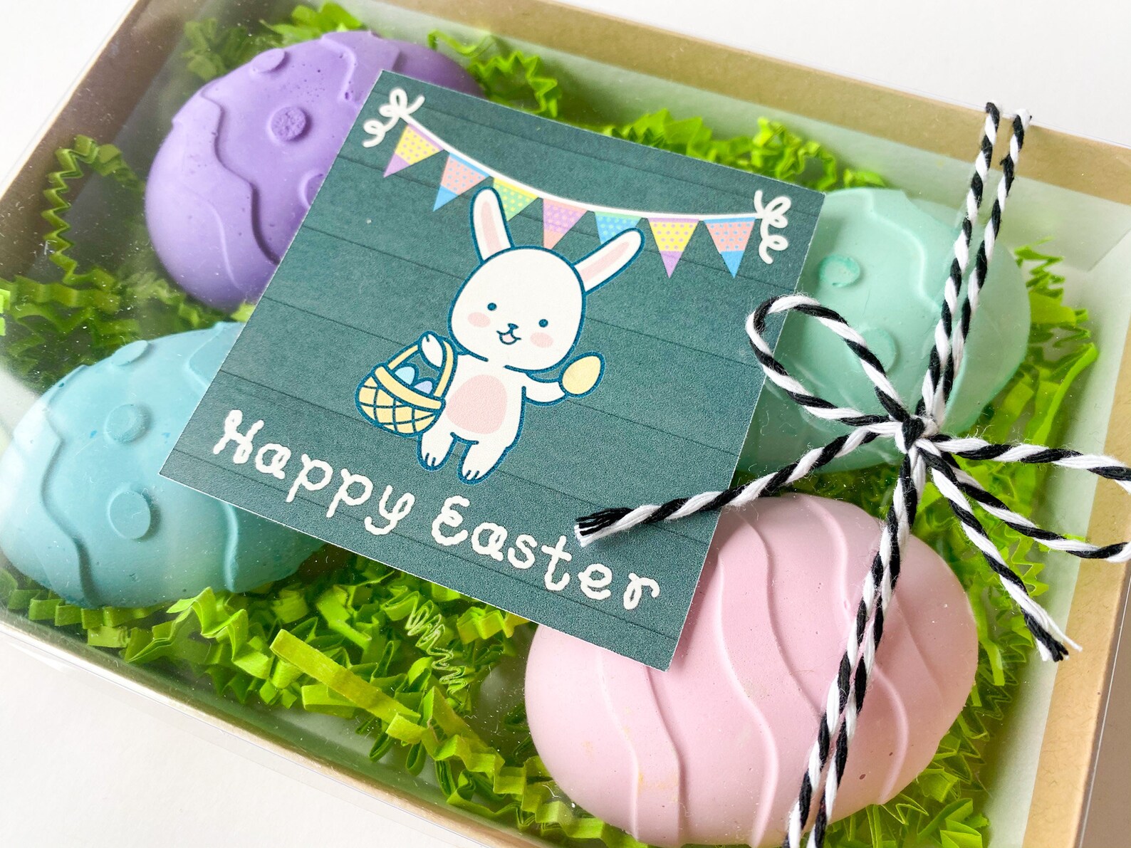 Easter Chalk Easter Chalk Set Easter Basket Stuffer Kid | Etsy