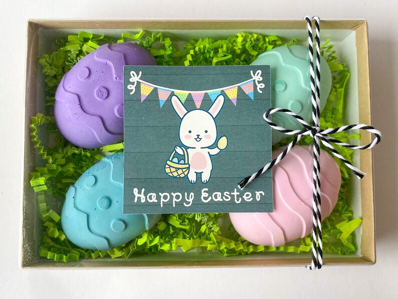 Easter Chalk Easter Chalk Set Easter Basket Stuffer Kid | Etsy