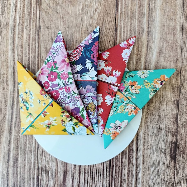 Origami Bookmarks - Etsy