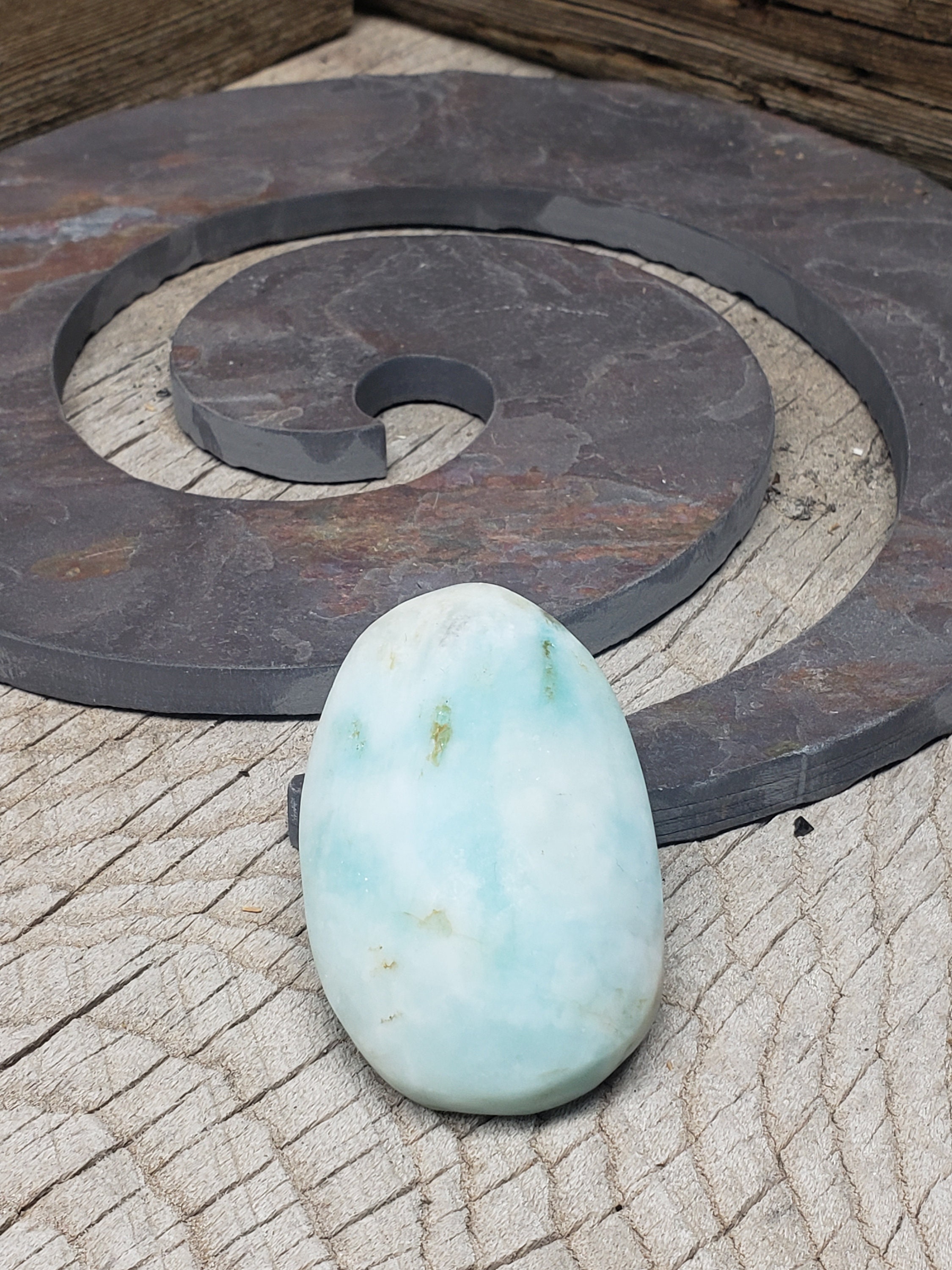 Piedra De Palma Calcita Azul Del Caribe 1 5 8 X 1 Etsy piedra-de-palma-calcita-azul-del-caribe-1-5-8-x-1-etsy