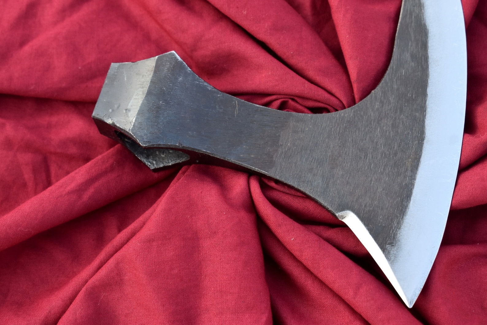 Hand Forged Viking Axe Head Beard Head High Carbon Steel - Etsy