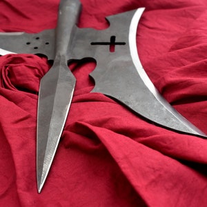 Hand-forged Medieval Halberd Replica – Decorative Wall Display ...