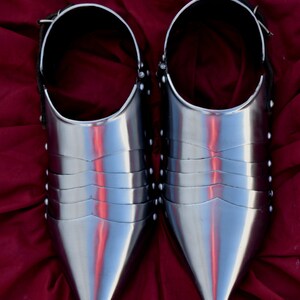 Medieval Steel Sabaton With Shoes Combo Pair Armor for Cosplay, Sca ...