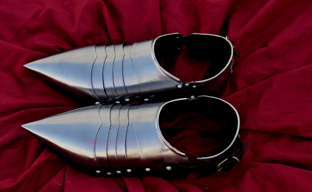 Medieval Steel Sabaton With Shoes Combo Pair Armor for Cosplay, Sca ...