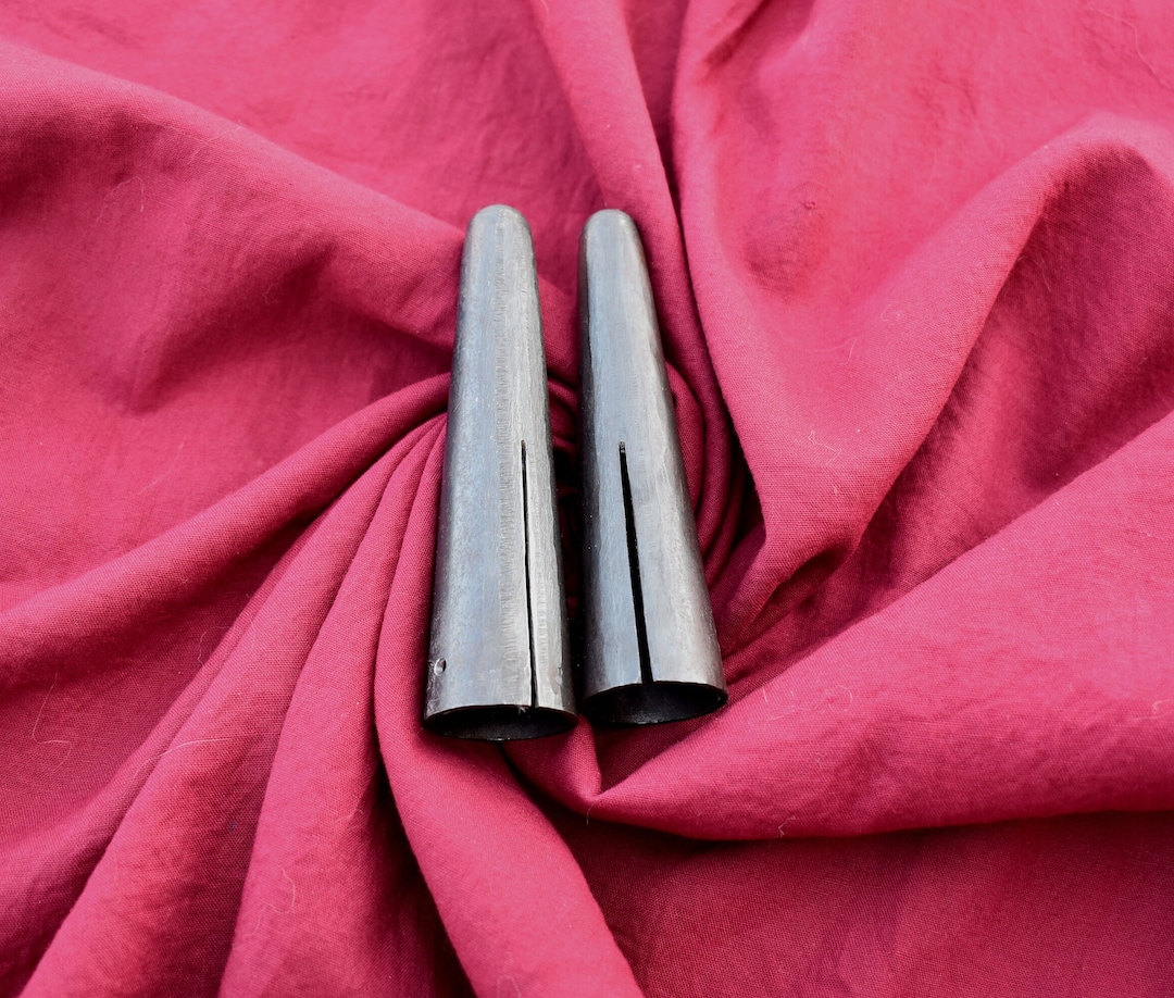 High Carbon Steel Spear Butt Cap Set of 2 - Etsy