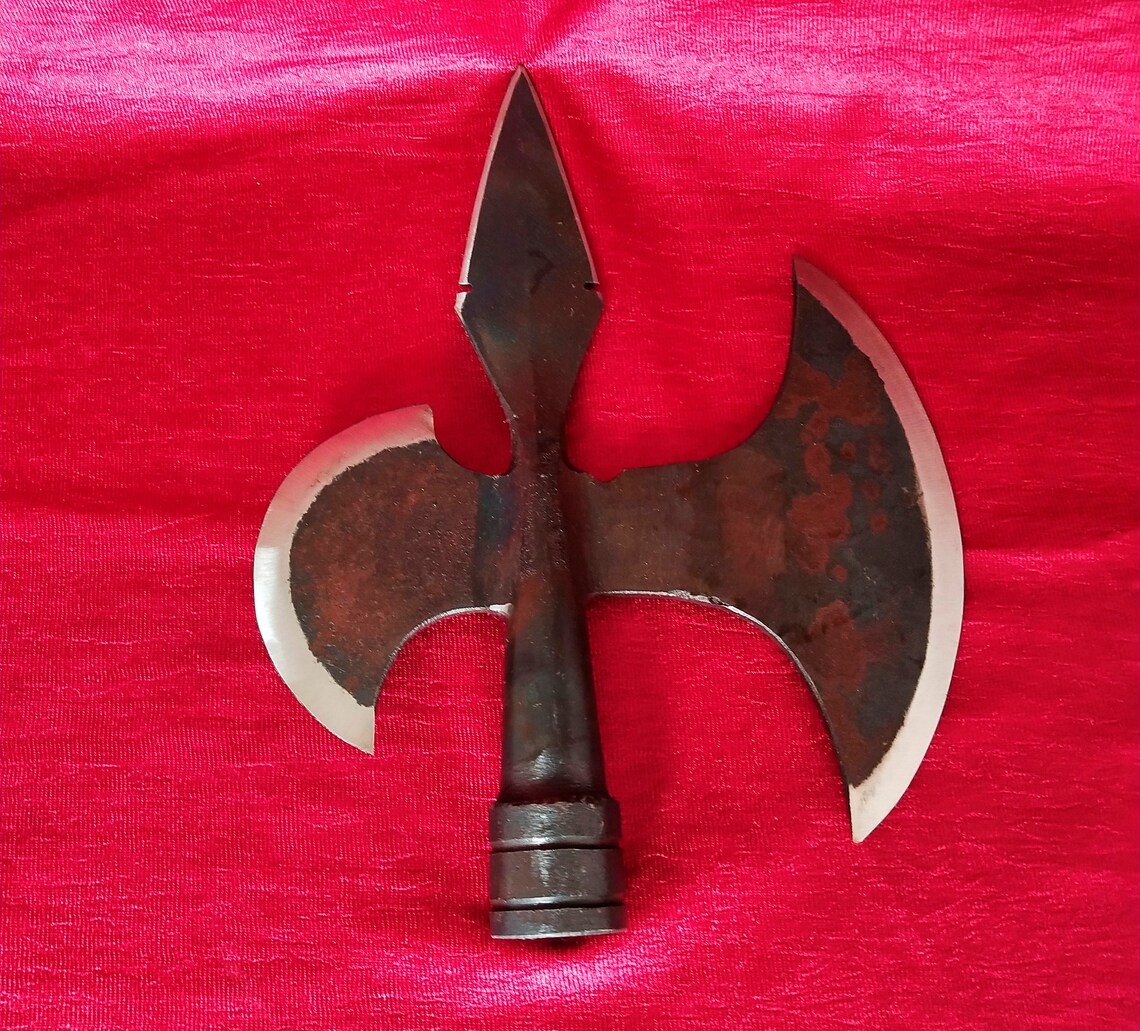 Viking Halberd With Sharp Blade On Both Sides | Etsy
