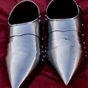 Medieval Steel Sabaton With Shoes Combo Pair Armor for Cosplay, Sca ...