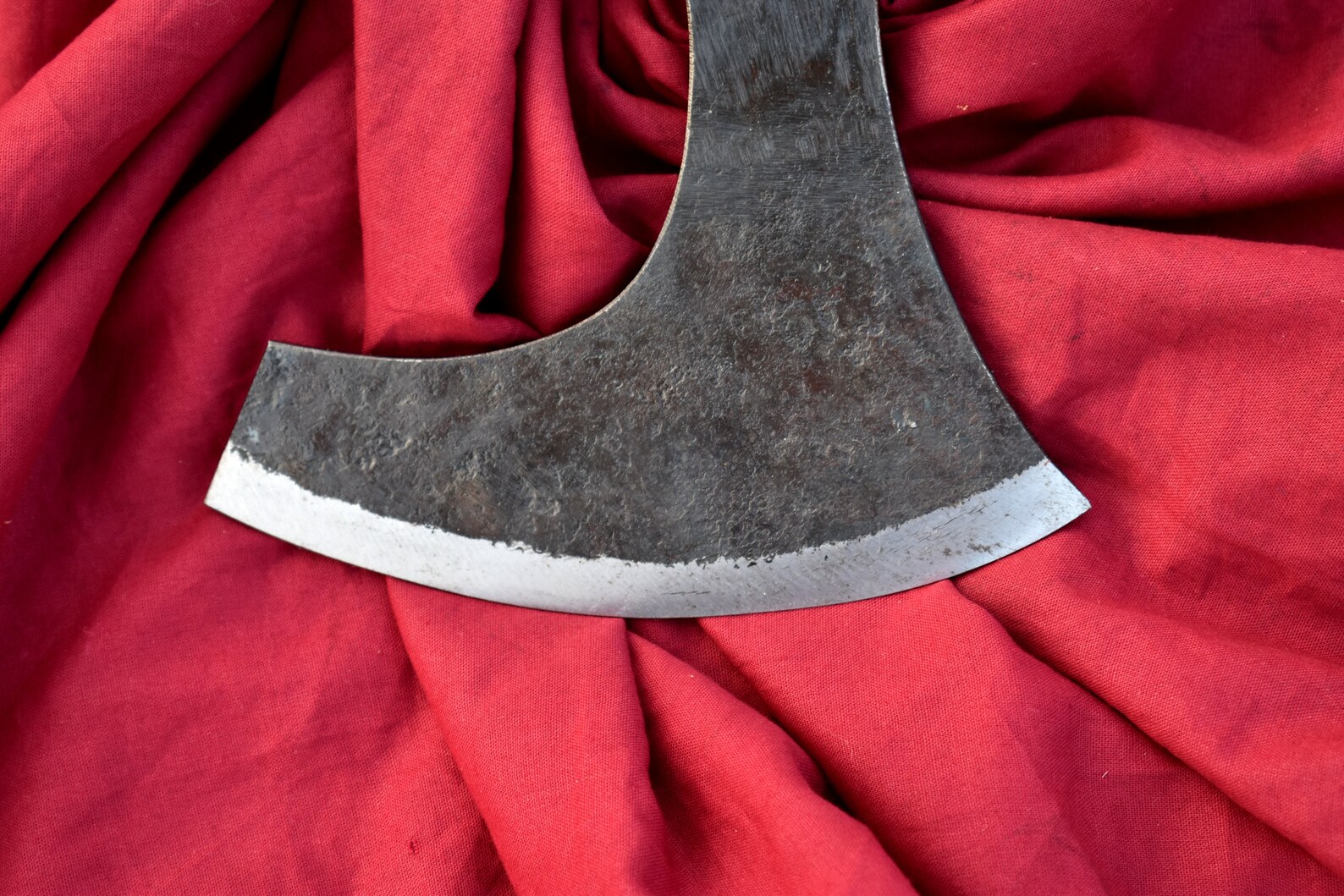 Viking Hand-forged Center Hole Axe Head | Etsy