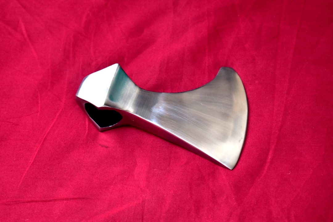 Customized Hand Forged Bearded Axe Head Set of 2, Size as per Buyer ...