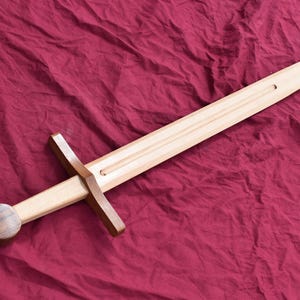 Medieval Handcrafted Wooden Knight Templar Practice Sword-perfect for ...