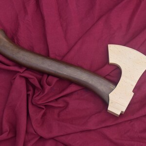 Handcrafted Medieval Wooden Practice Training Axe. - Etsy